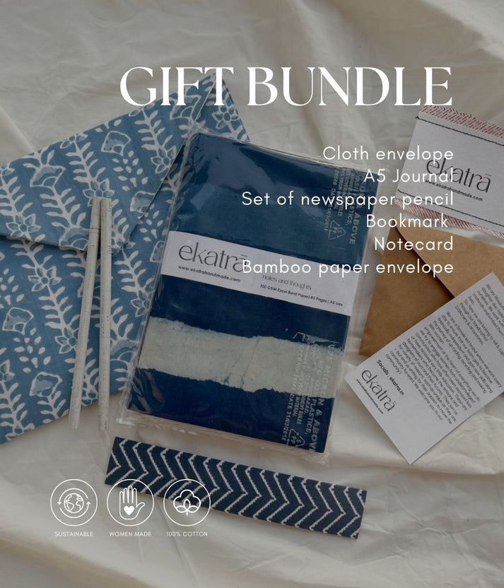 Budget-Friendly Sustainable Gift Bundle by Ekatra | Journaling ...