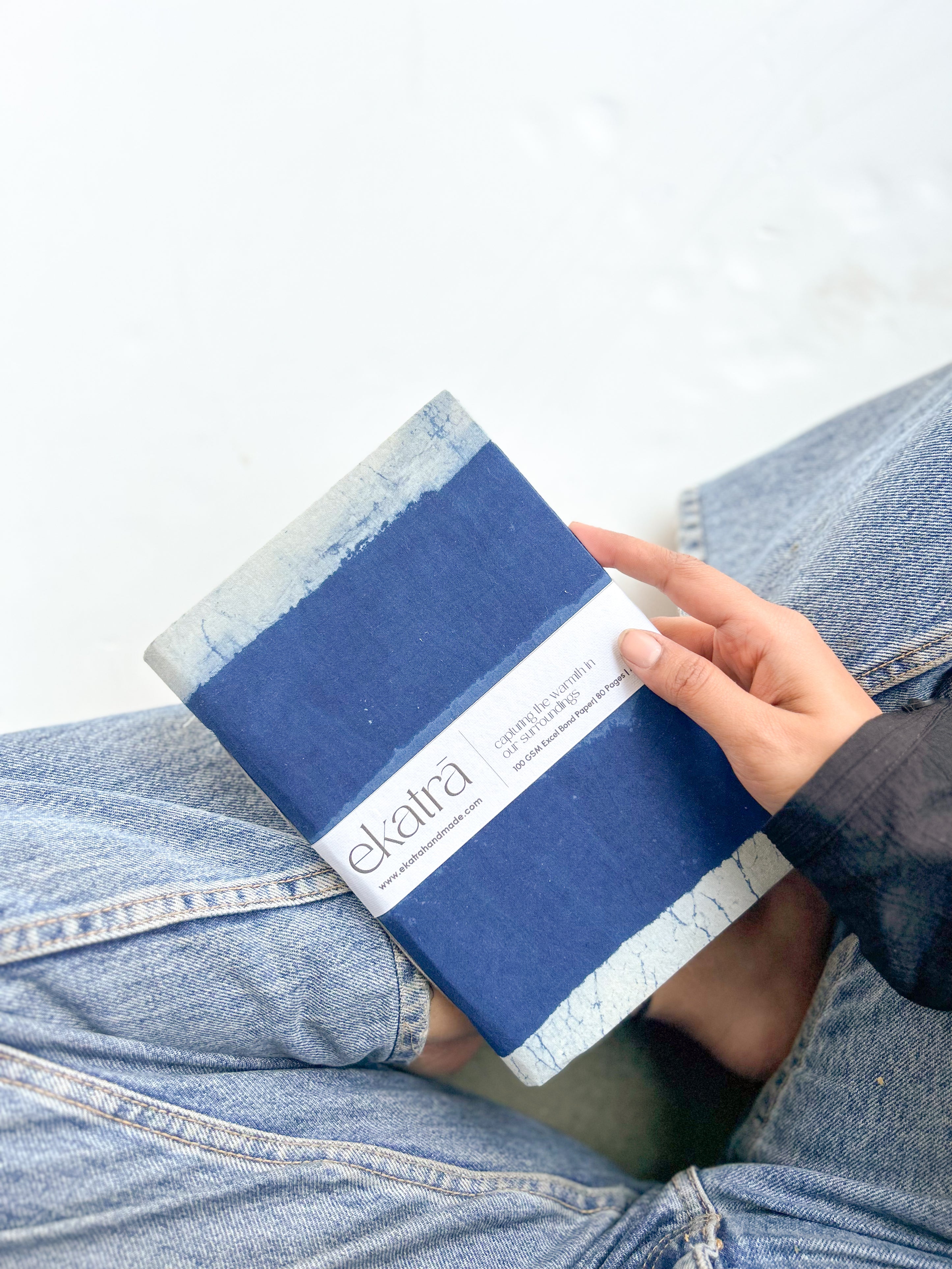 Handcrafted Sustainable A5 Unruled 100 GSM paper Journal by Ekatra ...