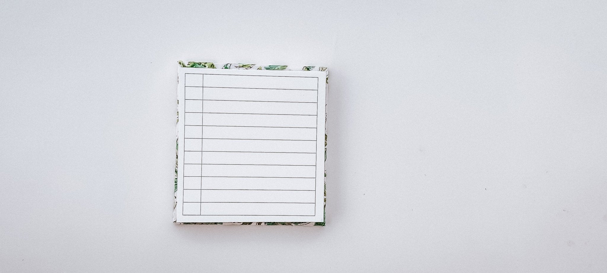 Mini Ruled Tearable Block Pad by Ekatra | Portable Journaling & To-Do ...