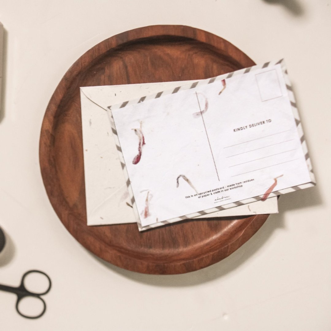 Up-cycled Postcards – Recycled Paper Cards for Handwritten Notes & Wall ...